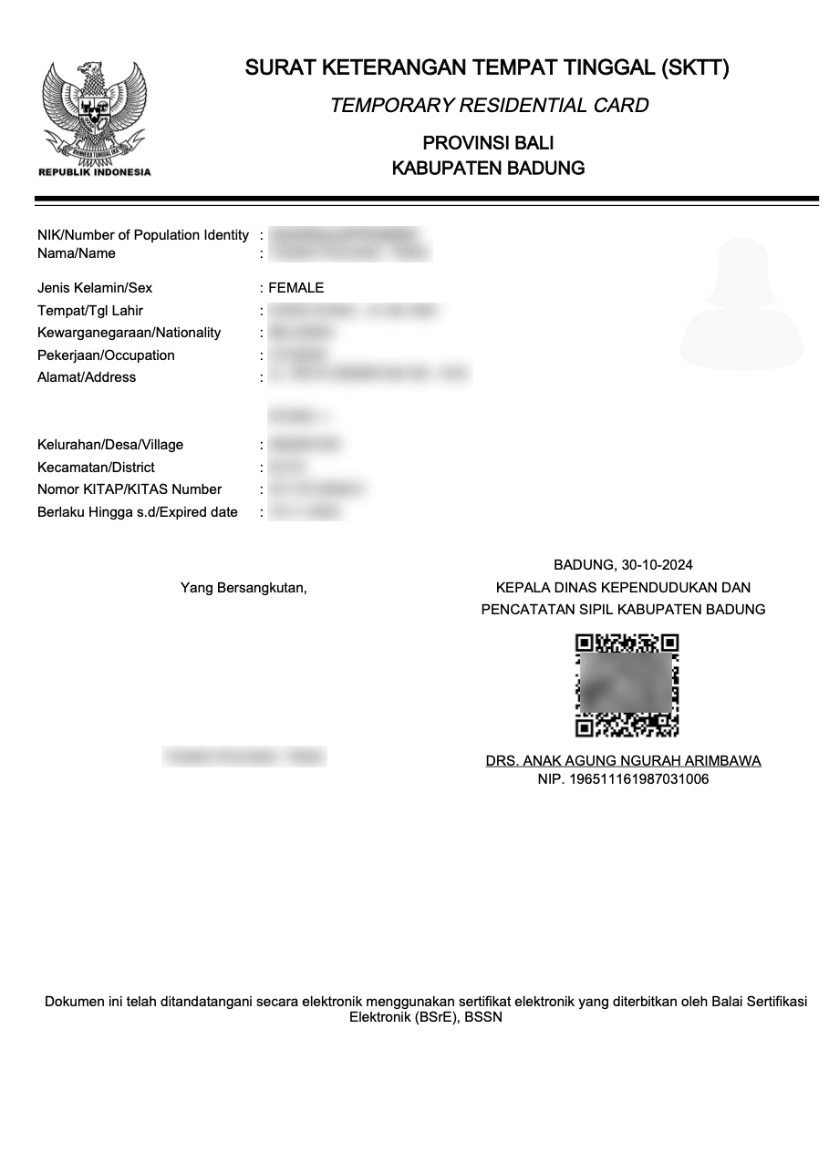 sktt bali online 2025 fast safe